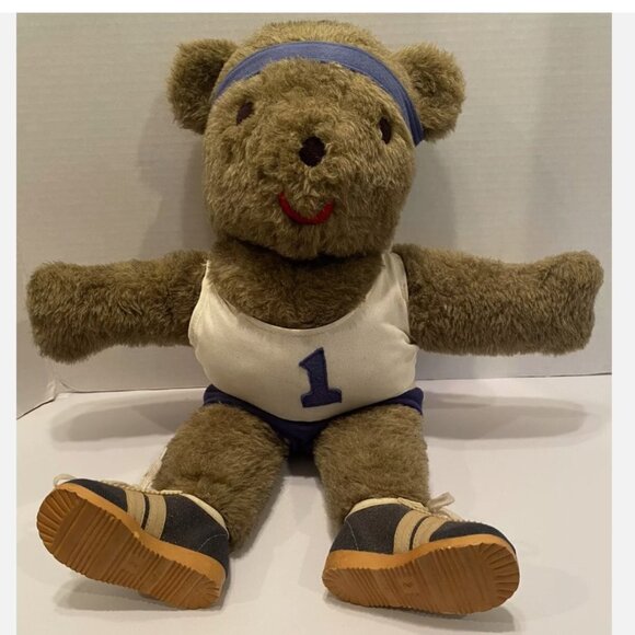 Toys | Vintage Ms Noah 2 Athletic Bear Plush Stuffed Animal Jean Smoak Marcus Rare | Poshmark